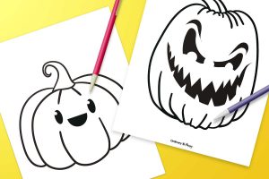 Pumpkin Template Printables (Free and Premium) - Ordinary and Happy