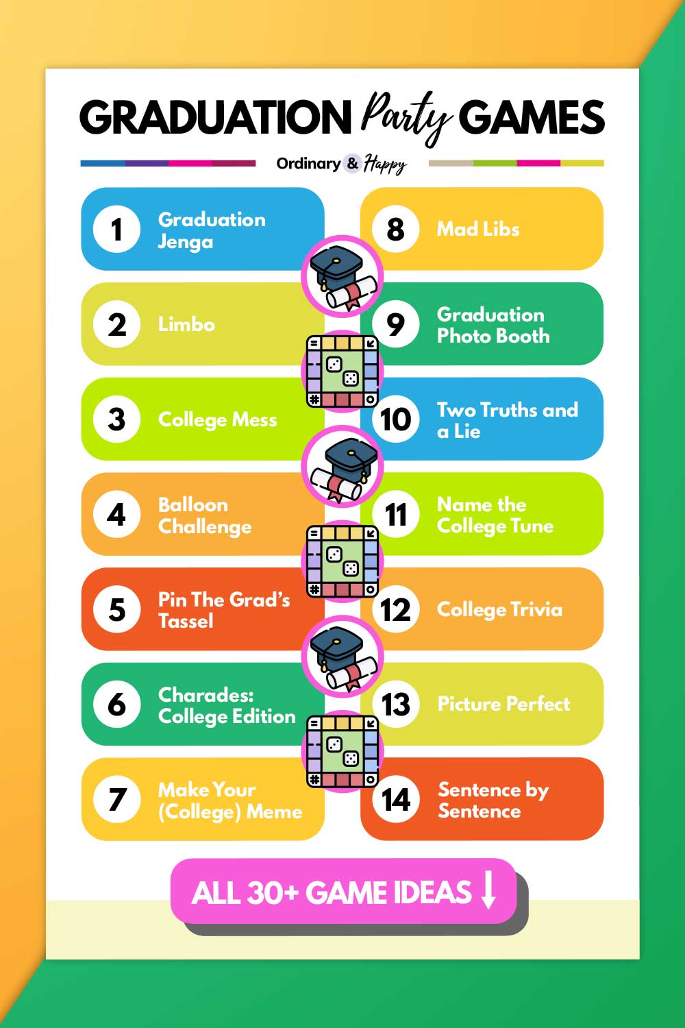 Over 30 Graduation Party Games to Bring Rib-Tickling Fun to Your ...