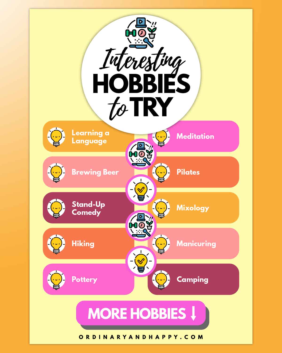 30+ Interesting Hobbies You Need to Try - Ordinary and Happy