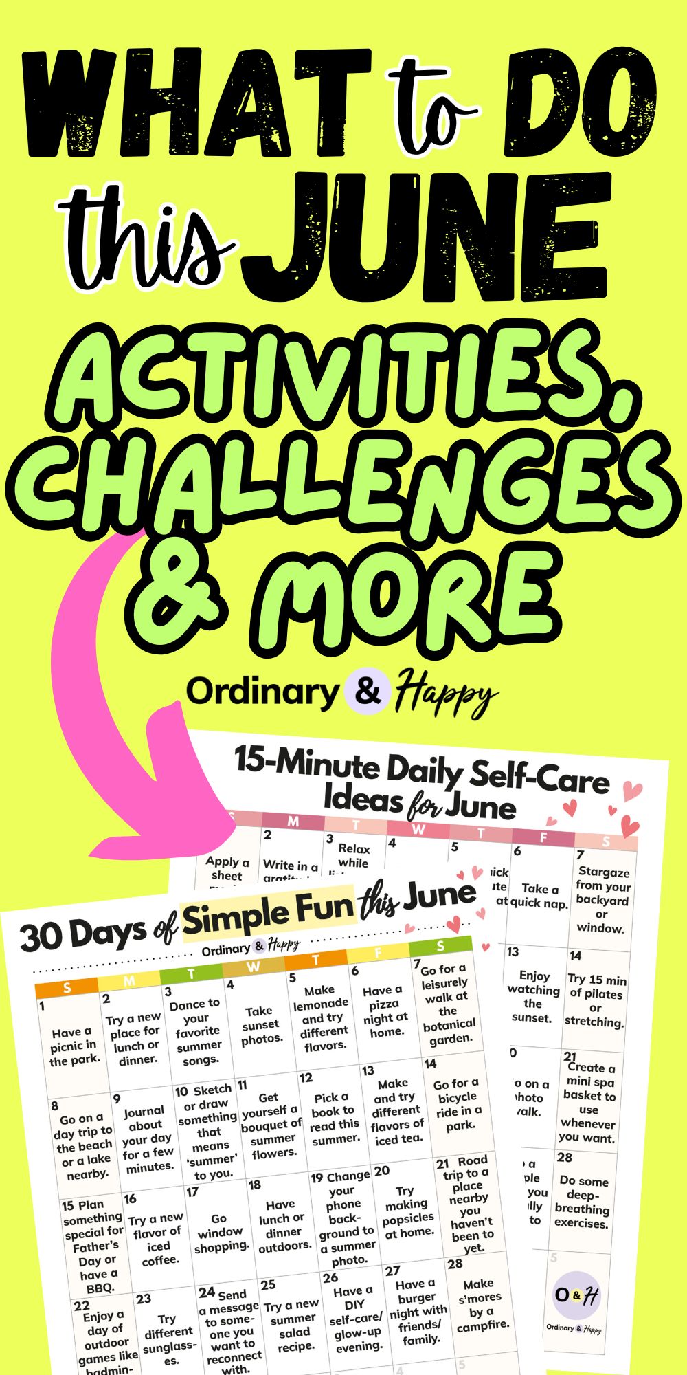 Plan an Unforgettable June With These Activities & Ideas (30-Day ...