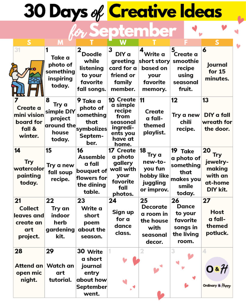 Have Fun and Express Yourself With Our Creative Activities for ...