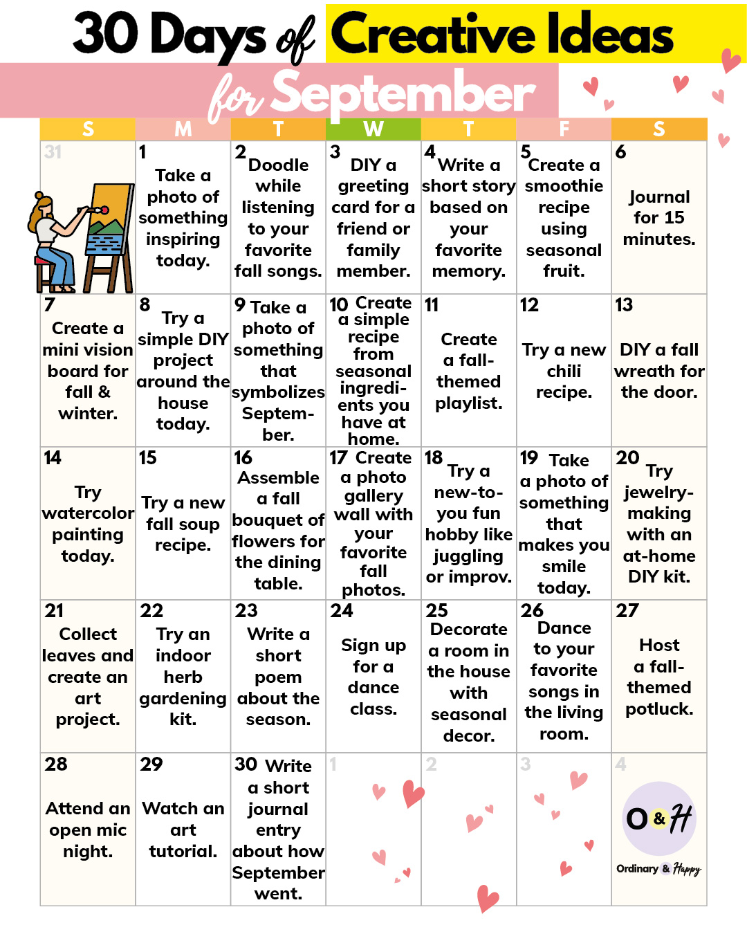 Have Fun and Express Yourself With Our Creative Activities for ...