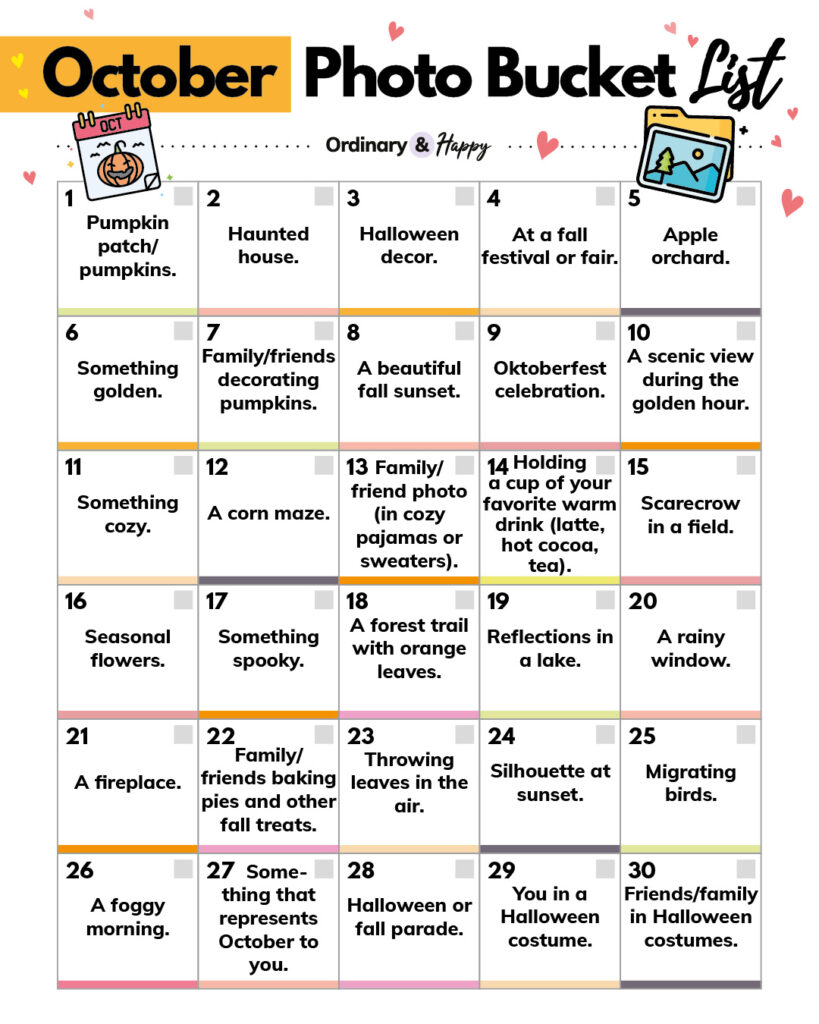 Find Ways to Express Yourself With Our Creative Activities for October ...