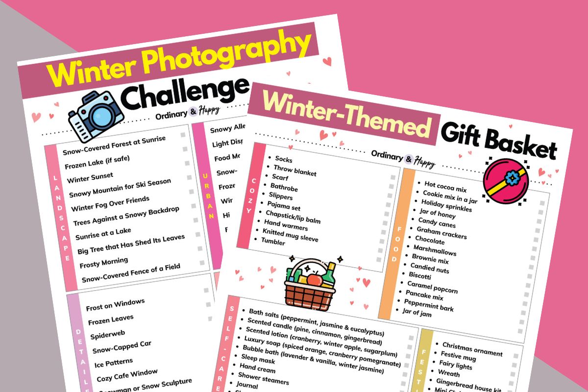 Get Inspired With Our Enjoyable Winter Ideas (with Printables ...