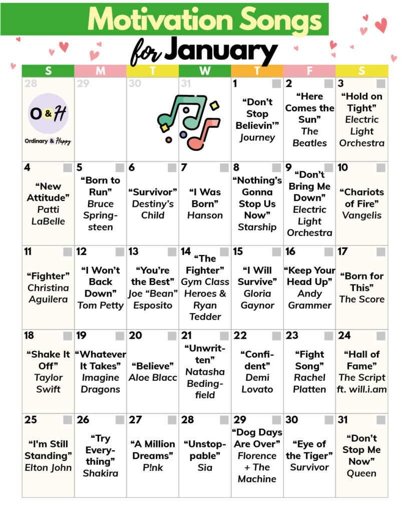 Daily Planner January 10th (Positivity, Cozy Winter Ideas, and More ...