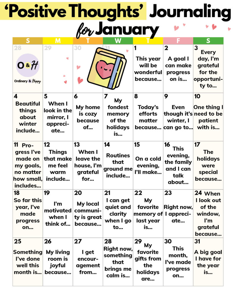 Daily Planner January 14th (Stay Positive and Productive) - Ordinary ...