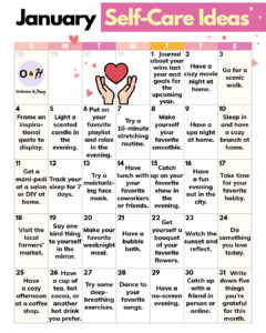 January Self-Care Month (Simple Ways to Be Kind to Yourself) - Ordinary ...