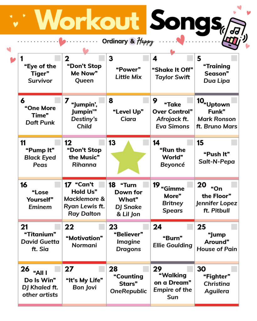 Song Lists for Different Occasions in Life - Ordinary and Happy